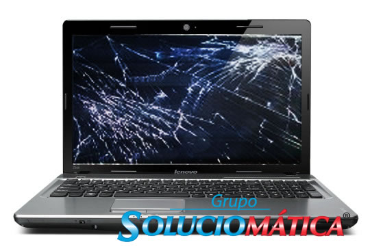 Troca de Tela LCD quebrado de Notebook – Blog Soluciomática