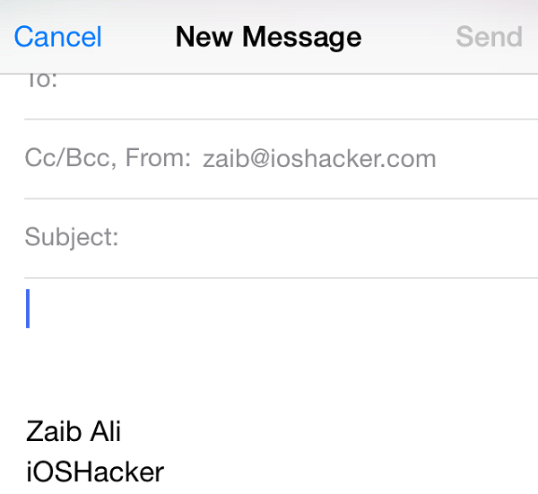 Personalize o seu e-mail com uma assinatura personalizada no iPhone ou iPad – Blog Soluciomática