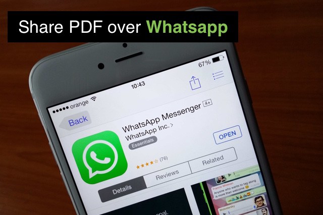 Como enviar documentos PDF via WhatsApp no ??iPhone – Blog Soluciomática